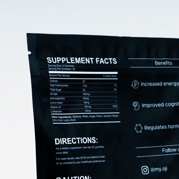 Shilajit Gummies – OJI
